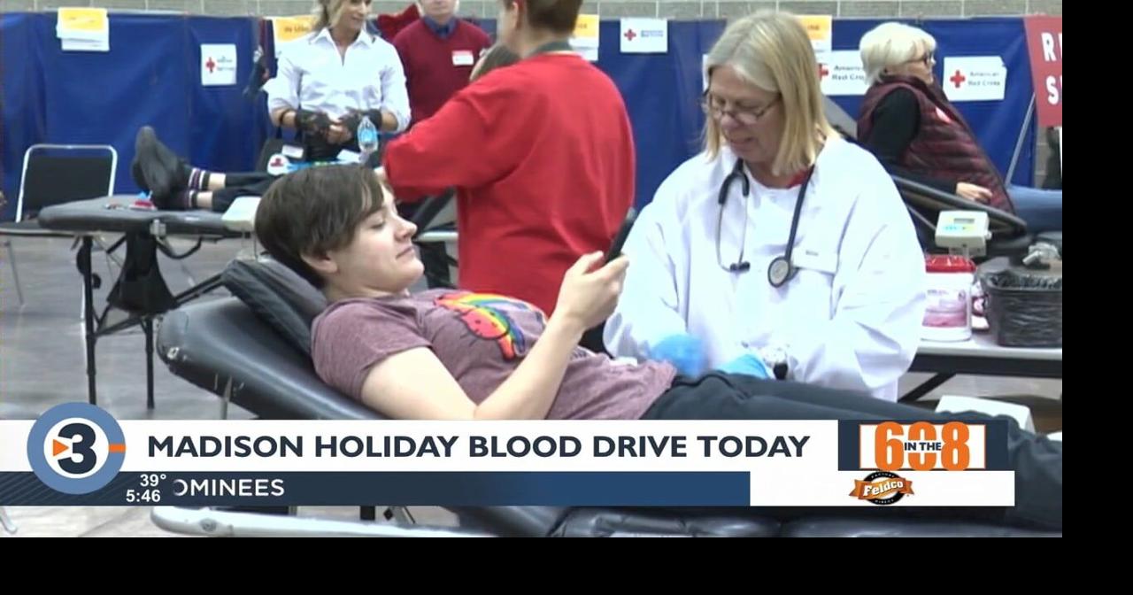 In the 608: Madison Holiday Blood Drive Friday | Features | channel3000.com