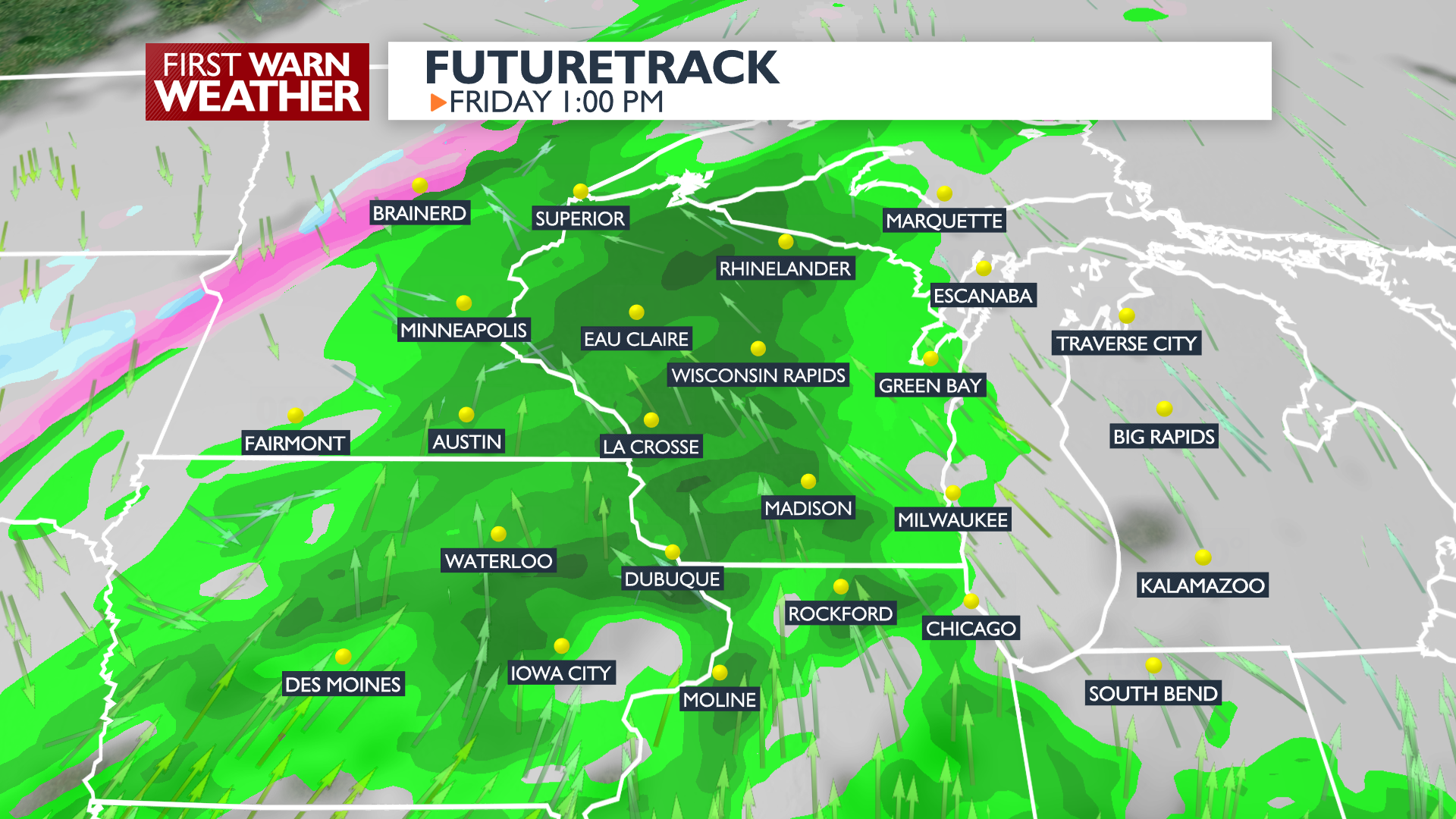 Mild and rainy to end the week with an ALERT DAY Friday | Latest ...