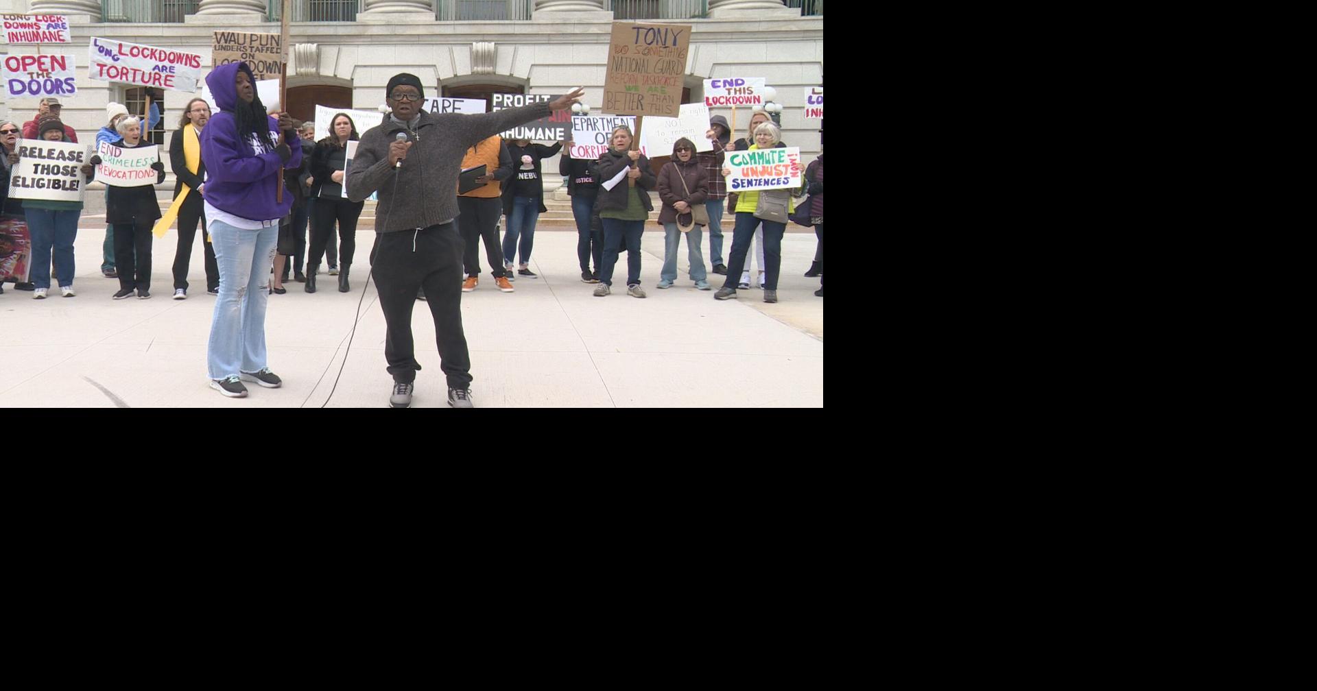 Group rallies outside Wisconsin State Capitol for prison reform | News ...
