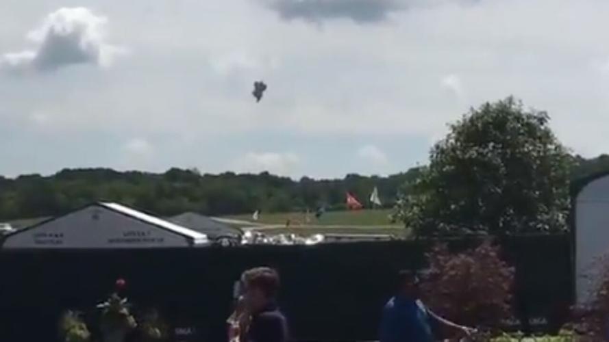 Witness: Fireballs erupted following blimp crash | Local News ...