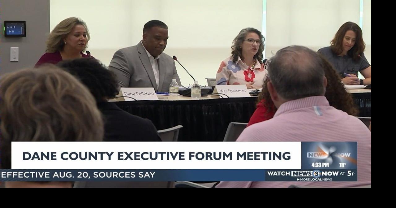 Forum held for four Dane County Executive candidates before primary ...