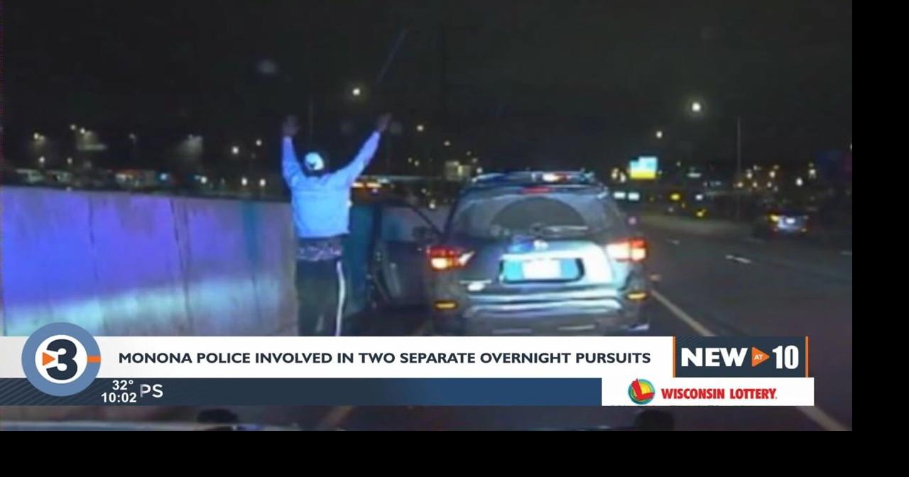 Monona police part of two separate pursuits overnight, one person ...