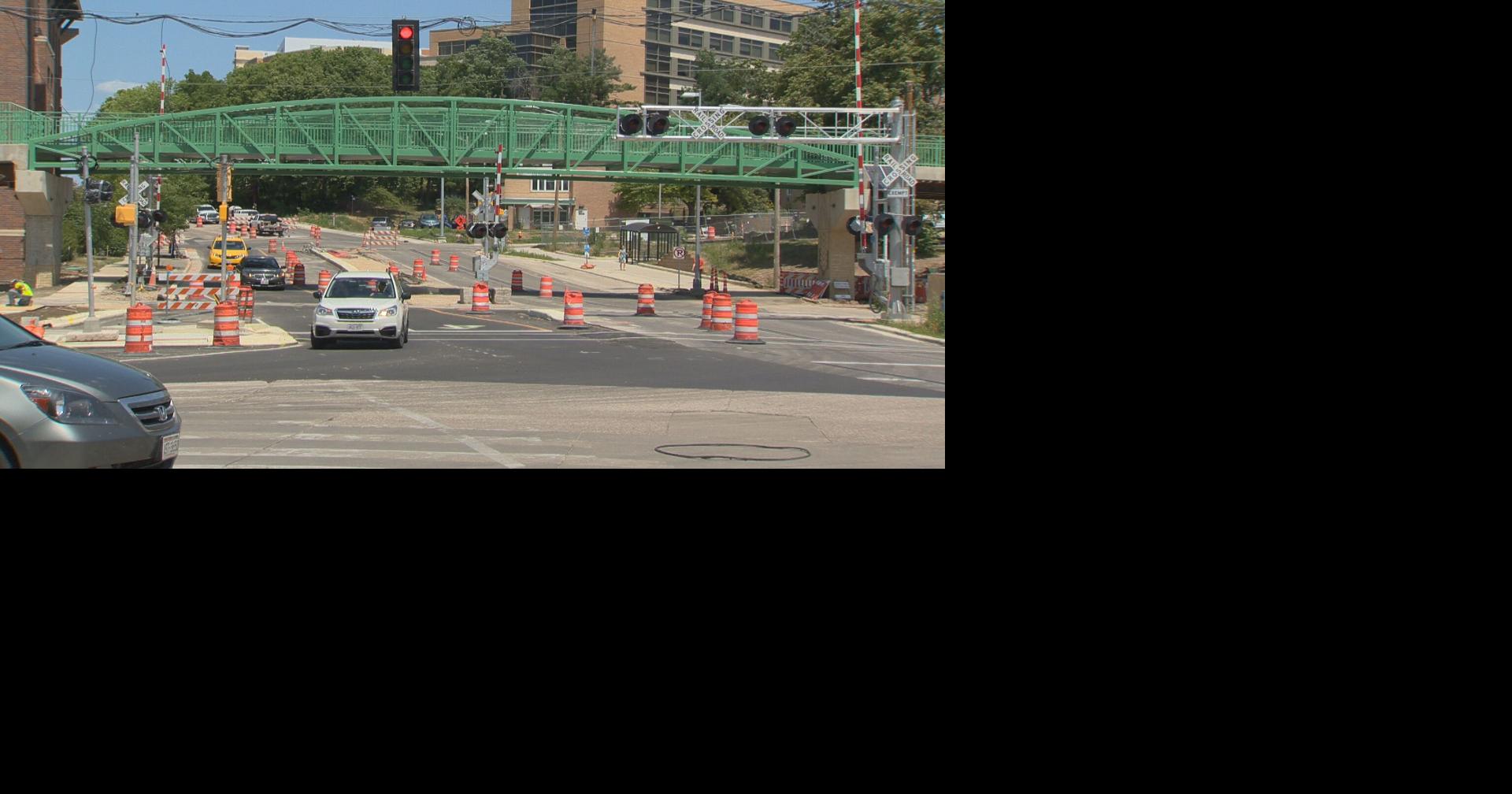 New pedestrian, bike bridge over University Bay Drive opens | News ...