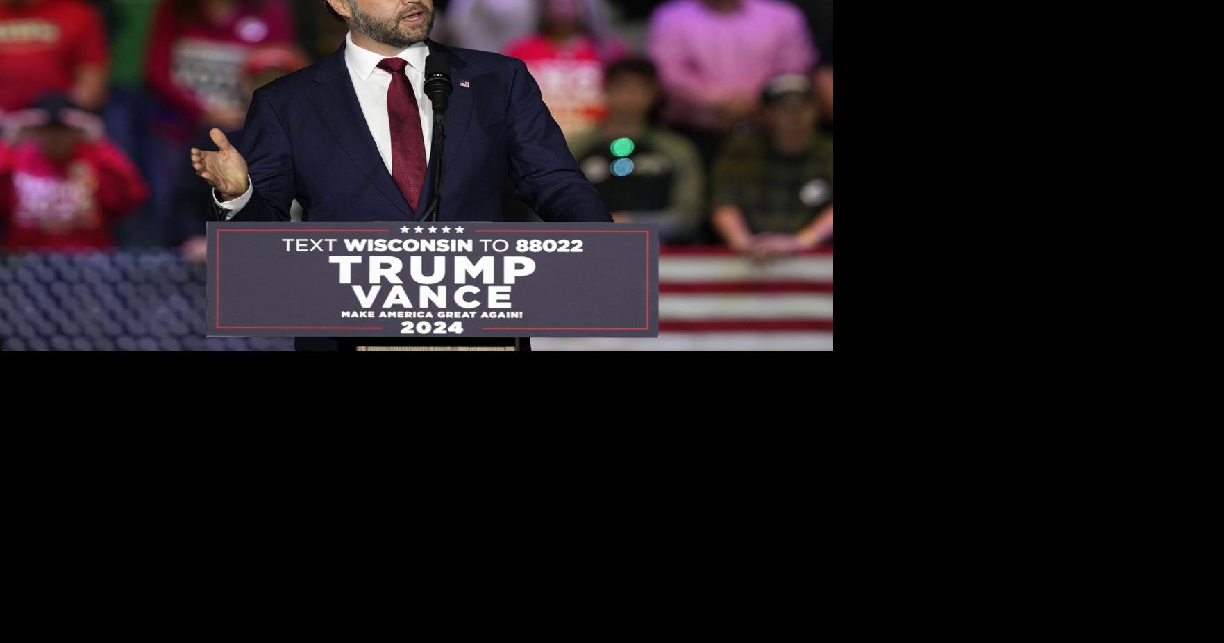 JD Vance to hold a rally in La Crosse on Monday | News | channel3000.com
