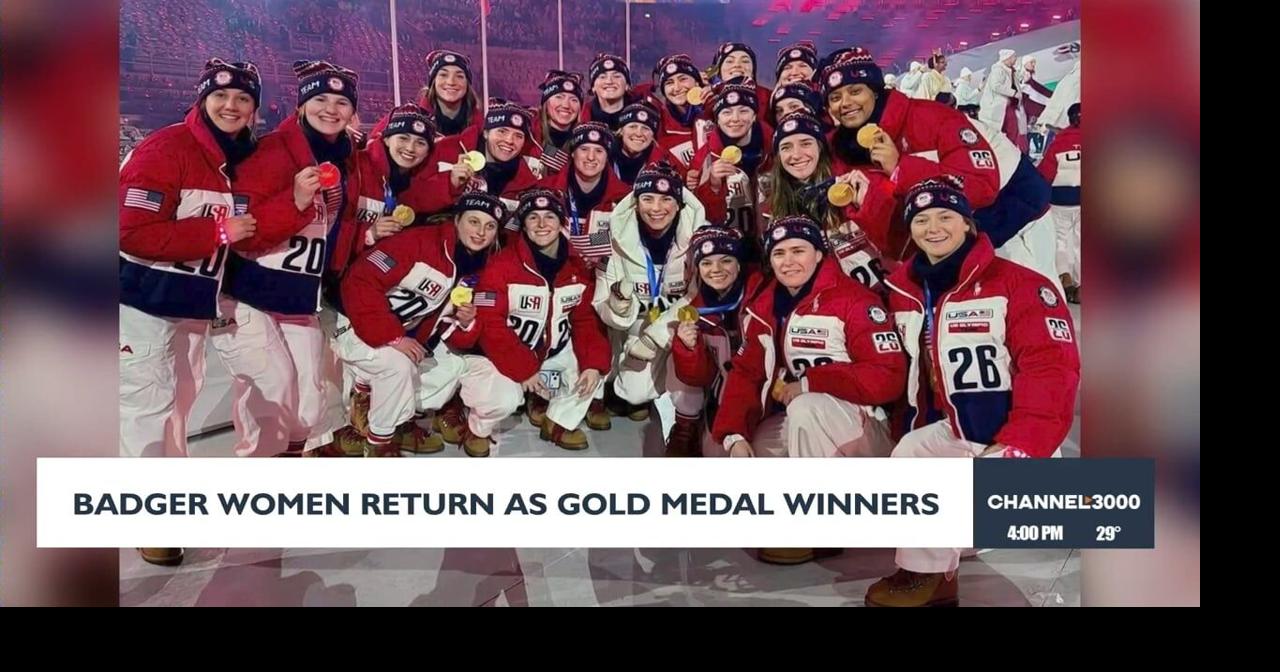 Badger women return as gold medal winners | Video | channel3000.com