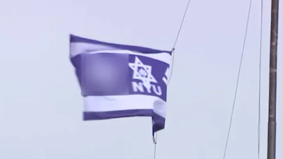 Swastika flag raised at NYU leads to hate crime charges for Connecticut ...