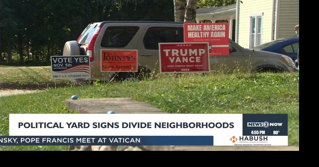 Neighbors show political passion with dueling yard signs | News ...