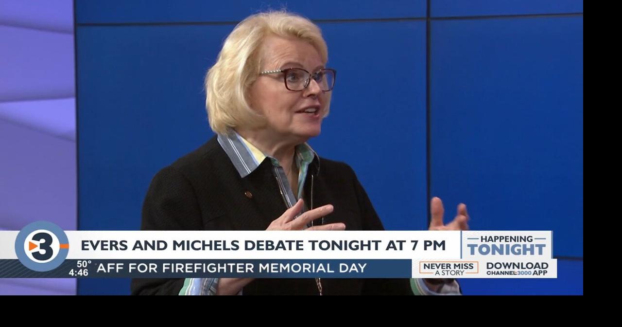 WATCH: Moderator previews Wisconsin gubernatorial debate between Evers ...