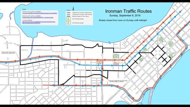 Expect road closures, delays Sunday for Ironman Wisconsin triathlon ...