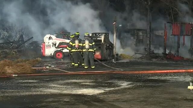 PHOTOS: Former dance hall destroyed by fire | Local News | channel3000.com