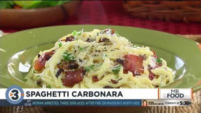 Mr. Food: Spaghetti Carbonara | Mr. Food | channel3000.com