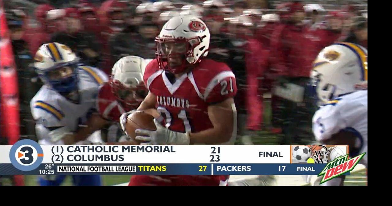 Columbus upsets Catholic Memorial for first state title since 1996 ...