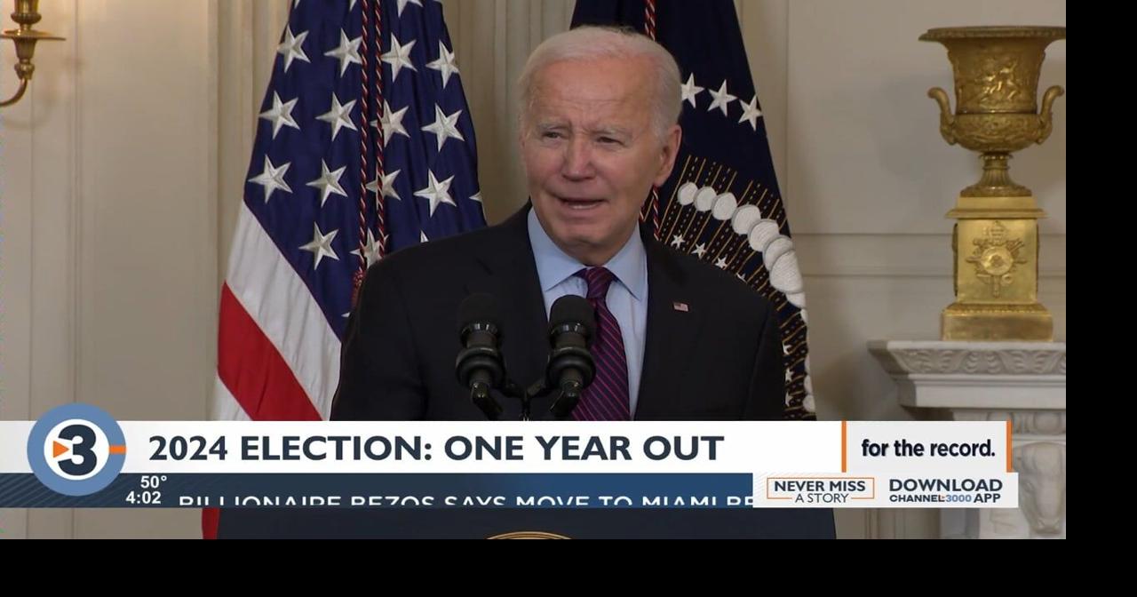 For the Record preview: One year to the 2024 presidential election ...