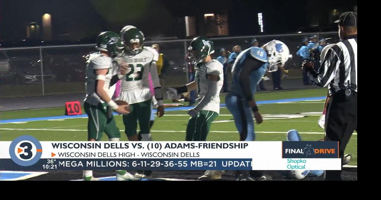 Wisconsin Dells beats Adams-Friendship 20-7 to earn share of South ...