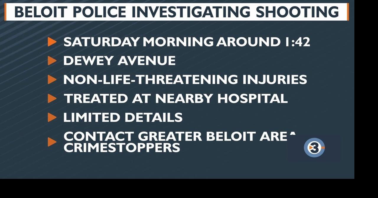 Beloit police investigating shooting | Video | channel3000.com