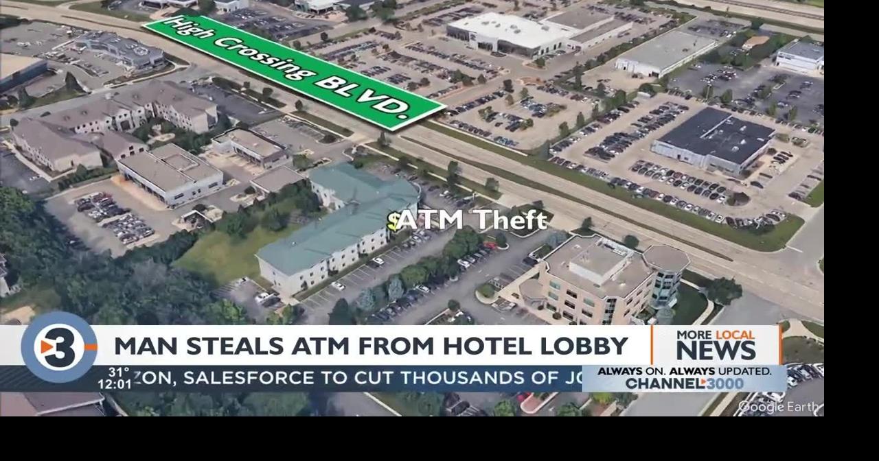 Police: Man steals ATM from lobby of Madison hotel | Crime news ...