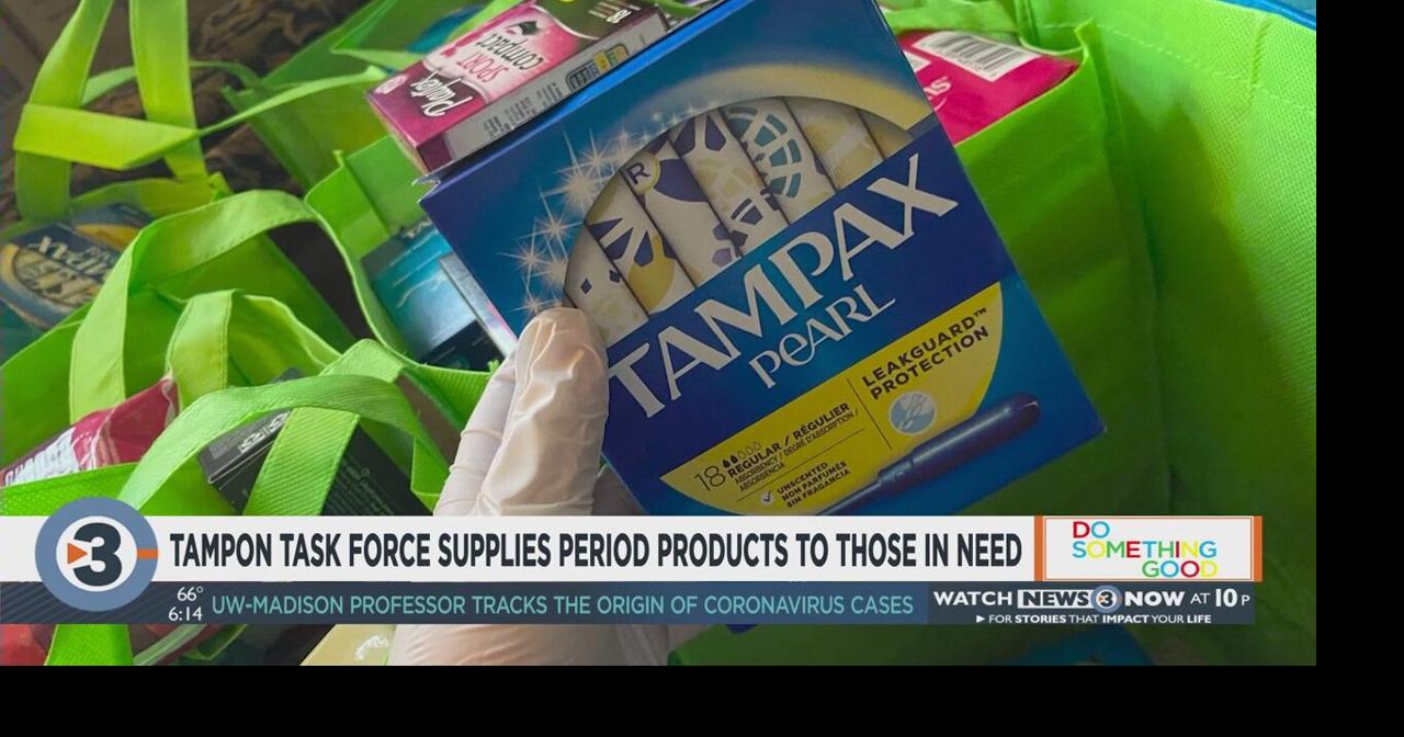 Tampon Task Force raising money to distribute free period products to ...
