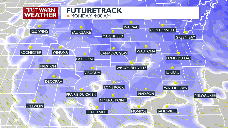 ALERT DAY for snow, wind, and flash freeze Sunday night | Latest ...