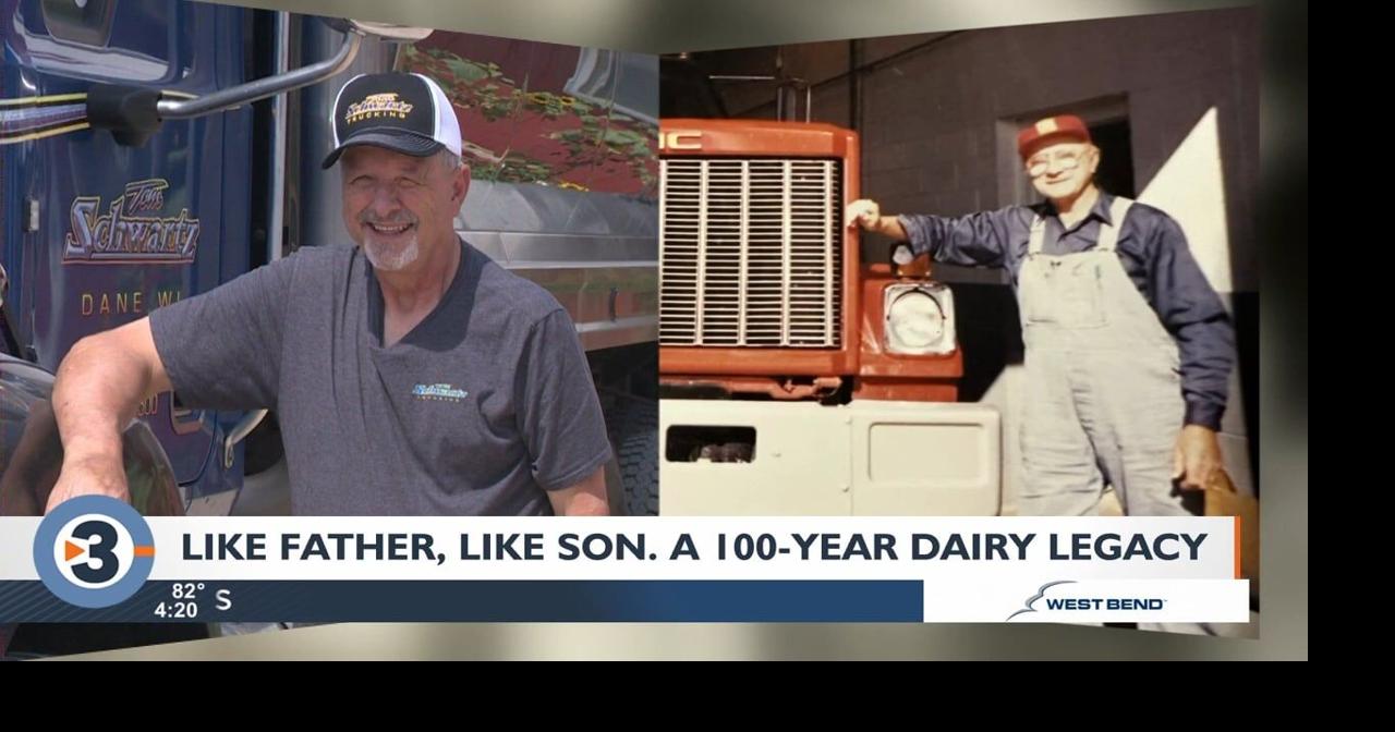 Like father, like son: 100 years of a Wisconsin family's dairy legacy ...