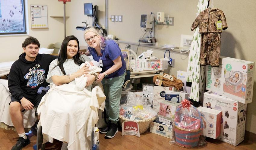 Ronan couple welcomes first baby of 2026 | News | charkoosta.com