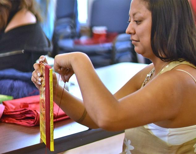 Reason To Live Native Hosts Shawl-Making Class in Elmo | News ...