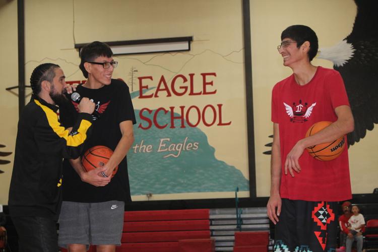 Fisher and Dobbs Aim To Inspire Reservation Youth | News | charkoosta.com