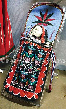 Cradleboard exhibit showcases many styles and cultures of infant ...