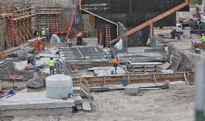 Crow Dam headworks, spillway project slated for completion by end of ...