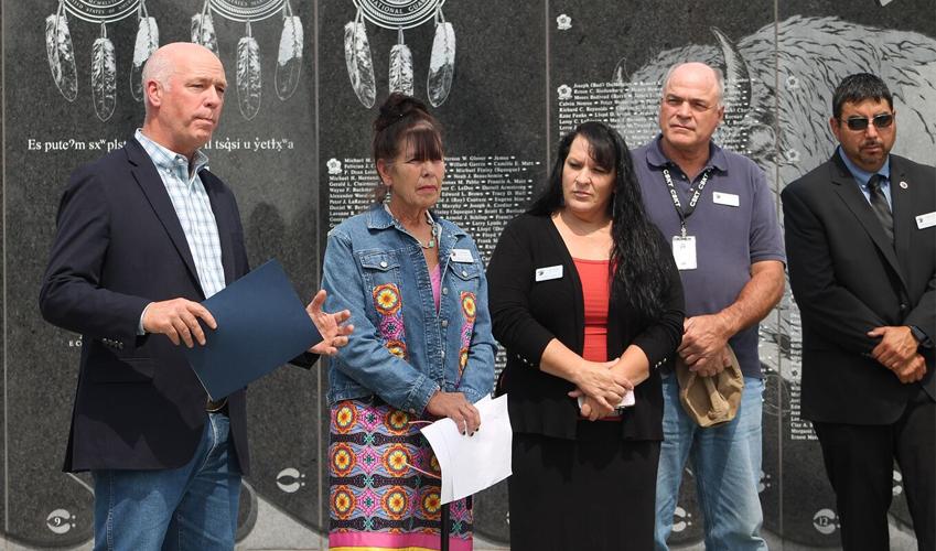 Gov. Gianforte returns tribal flag to CSKT | News | charkoosta.com