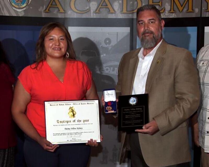 BIA Names CSKT Member Thelma Yellow Kidney Officer of the Year. | News ...