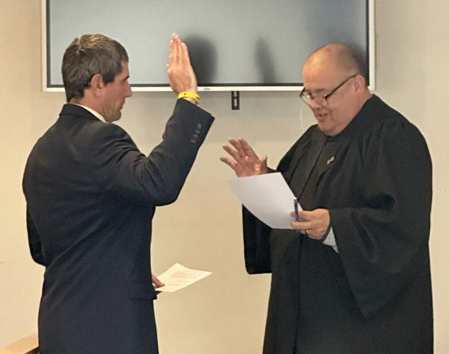 Brandon Couture sworn in as new tribal judge | News | charkoosta.com