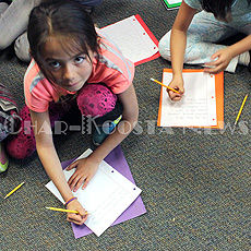 Poet Victor Charlo inspires elementary students to write | News ...