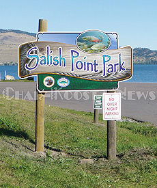 Salish Point Park gets new signs | News | charkoosta.com