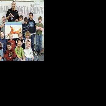 World-renowned Blackfeet artist Terrance Guardipee visits local schools ...