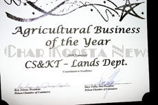 CSKT Lands Dept. receives award for Agricultural Business of the Year ...