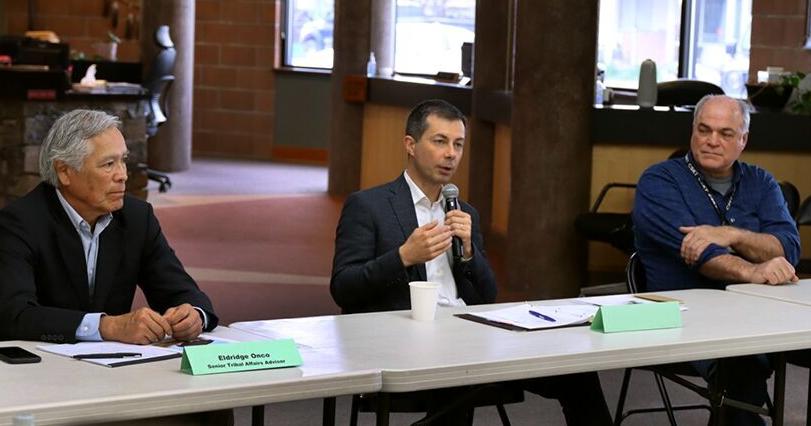 U.S. Secretary of Transportation Pete Buttigieg visits CSKT | News ...