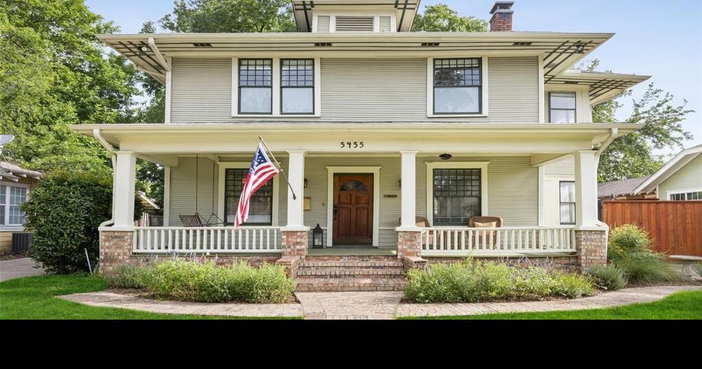 Check out this craftsman style house in Dallas | | checkoutdfw.com