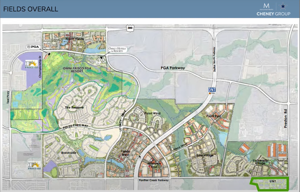 Curious what is planned for housing developments in the Fields in ...