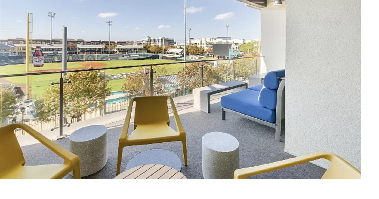 Baseball fans will love the views from these apartments overlooking ...