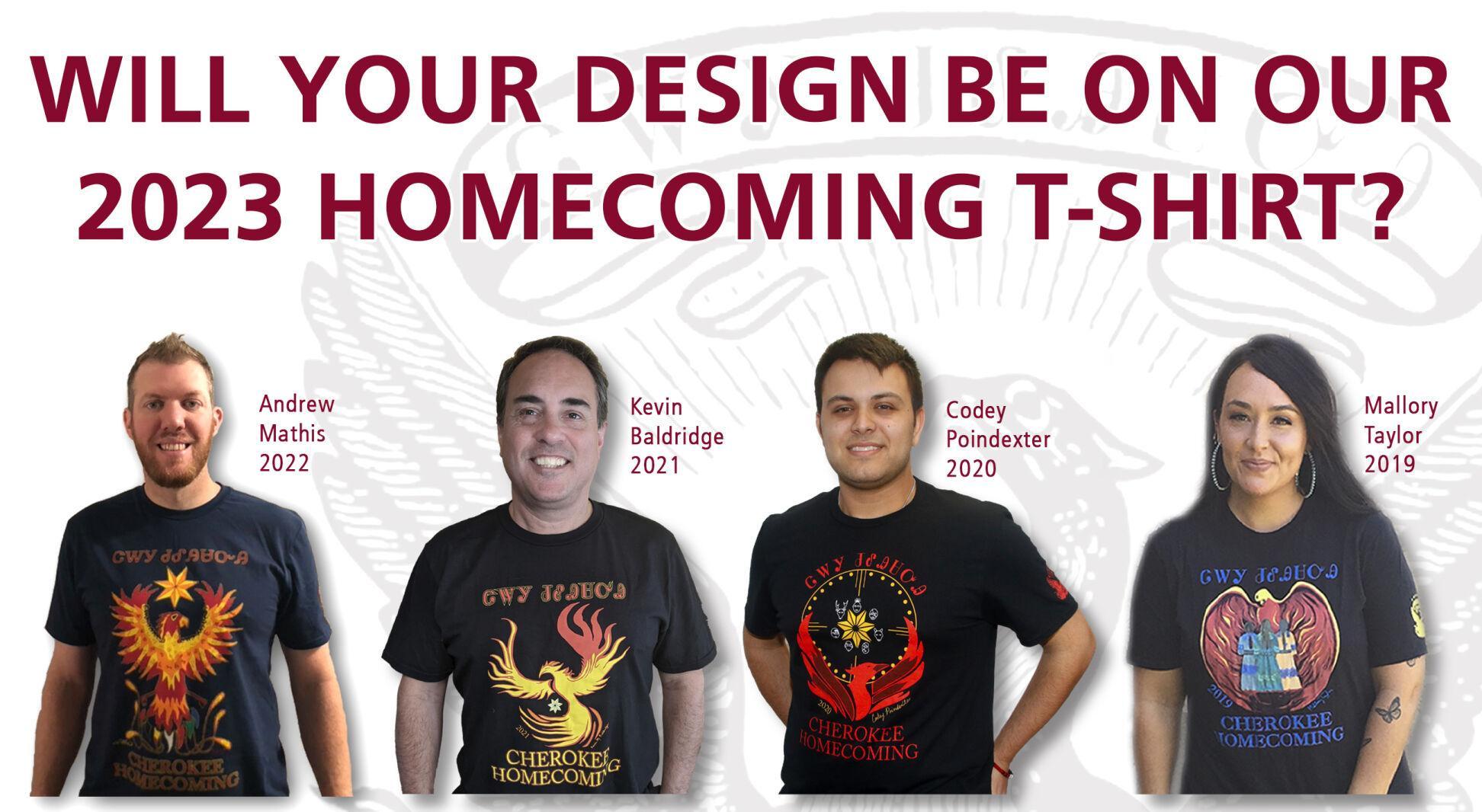 Cherokee Phoenix calls for 2023 homecoming T-shirt concepts | Culture ...