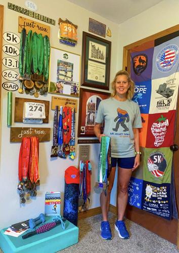 Dollarhide uses running to reduce stress and improve mental health ...