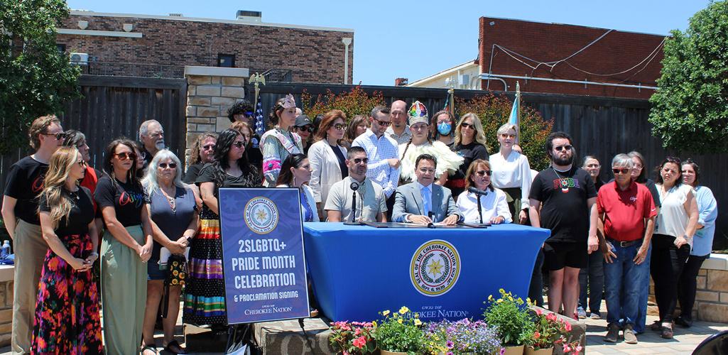 Chief signs Pride Month proclamation | News | cherokeephoenix.org