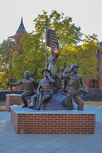 Statue honoring Northeastern State University veterans unveiled | News ...