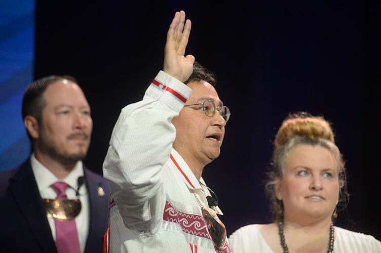 Chief Hoskin sworn in for second term | News | cherokeephoenix.org