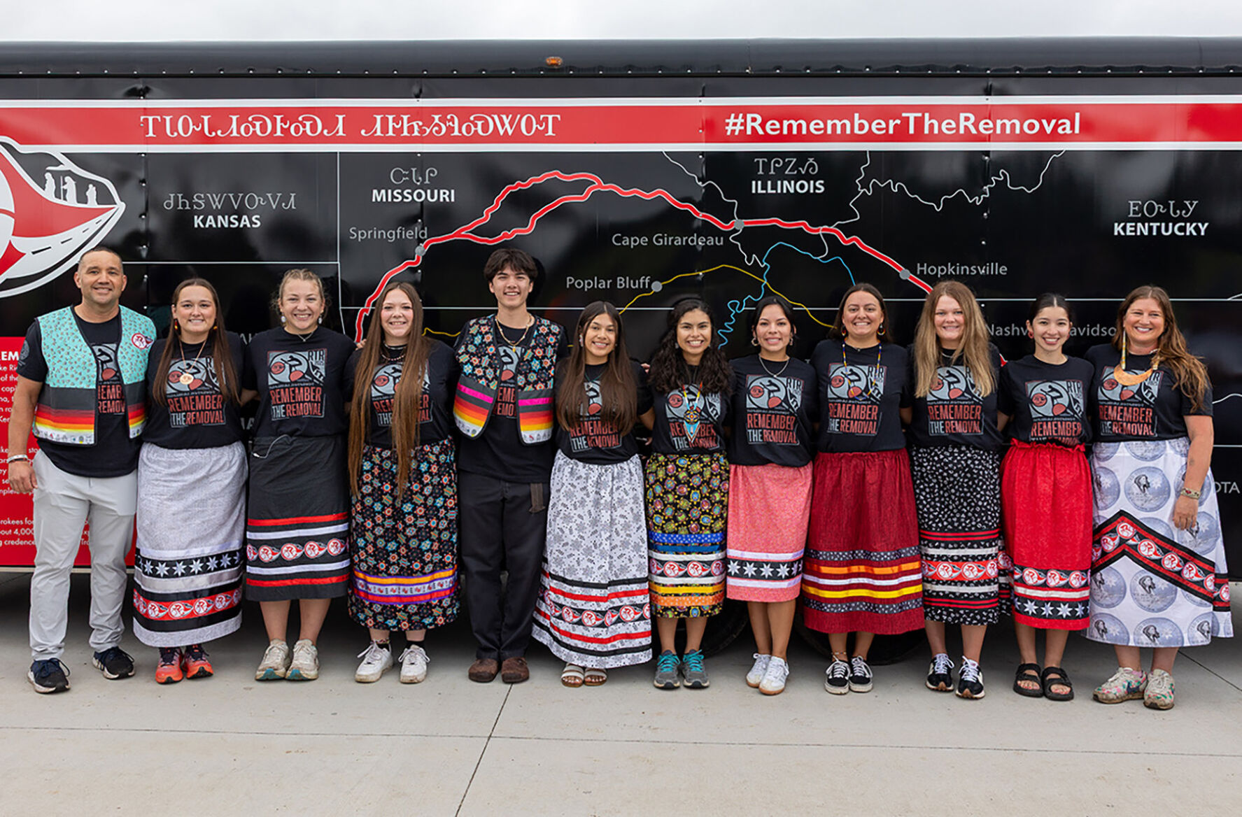 Remember the Removal cyclists depart to retrace Trail of Tears ...