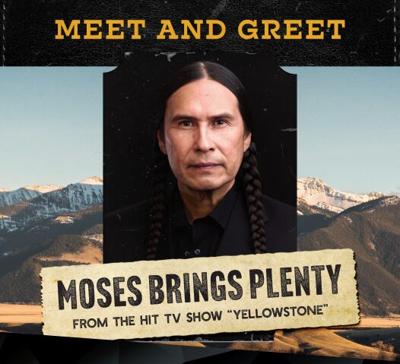 Meet ‘Yellowstone’ star Mo Brings Plenty at Cherokee Casinos | Entertainment | cherokeephoenix.org