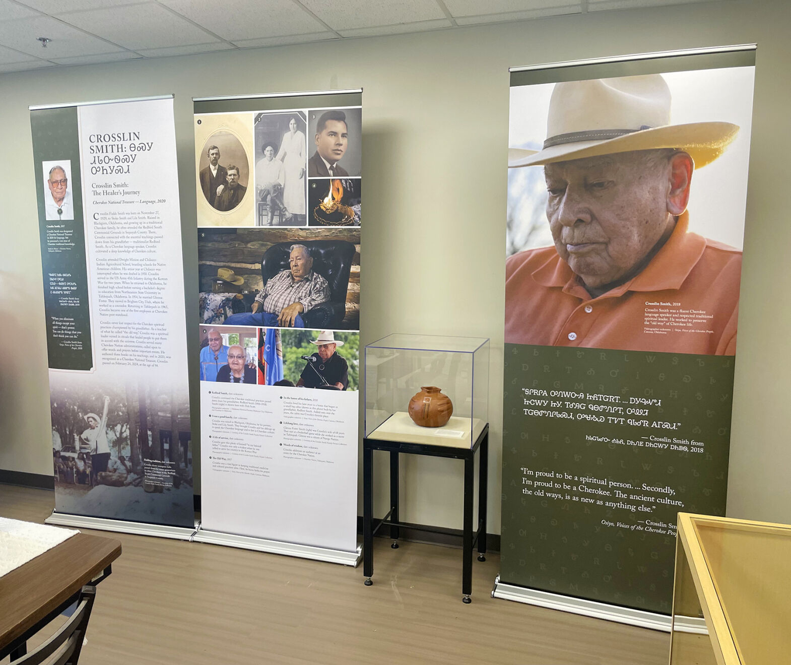 Legacy of Cherokee National Treasure Crosslin Smith shared at community ...