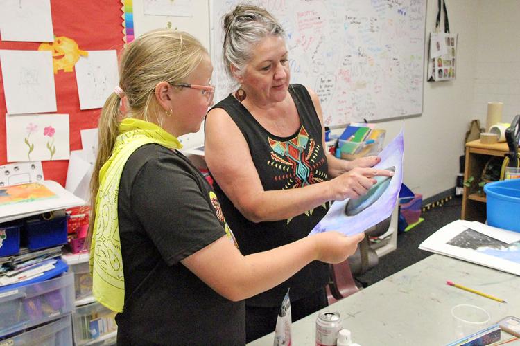 Coleman connects reading and art for students | Education ...