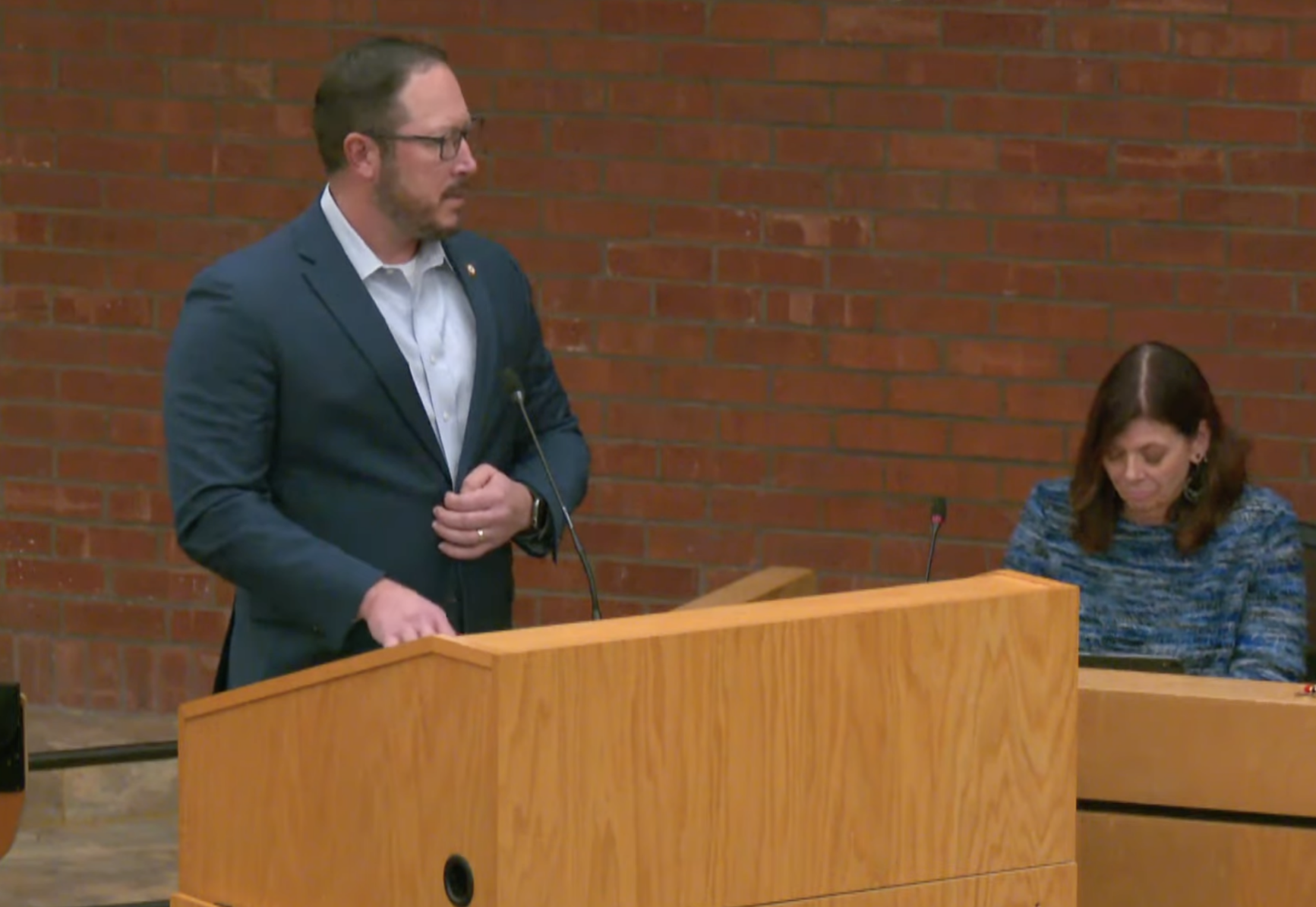 Deputy Chief speaks about reentry program expansion at Council meeting ...