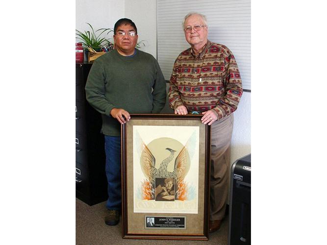 Cherokee Phoenix gifted unique piece | News | cherokeephoenix.org